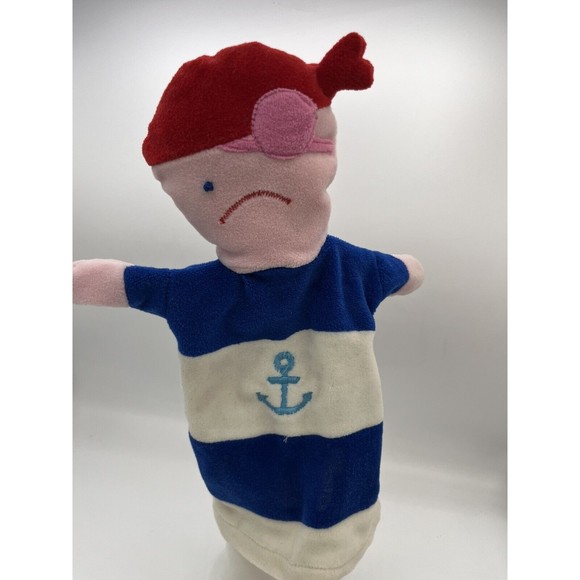 IKEA | Toys | Ikea Pirate Plush Hand Puppet Eye Patch Frown Silly Face ...